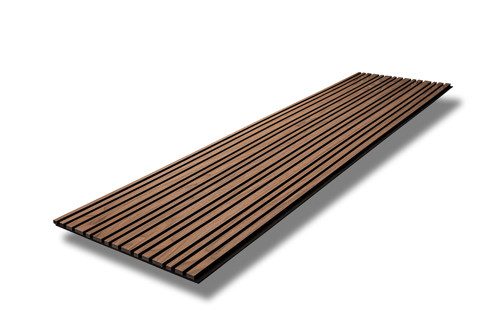 BUY Wooden Acoustic Panel, Barcode, Walnut on Black Felt | GREEN FINGER ...