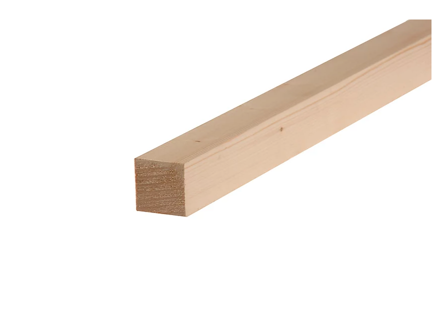 BUY 45x45 mm, 4.8 m Rough Treated Timber (2"x2", 16 ft) | GREEN FINGER ...