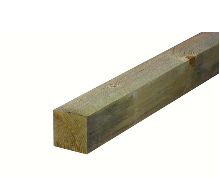 BUY 100x100 mm, 3 m Rough Treated Timber (4"x4", 9.8 ft) | GREEN FINGER ...